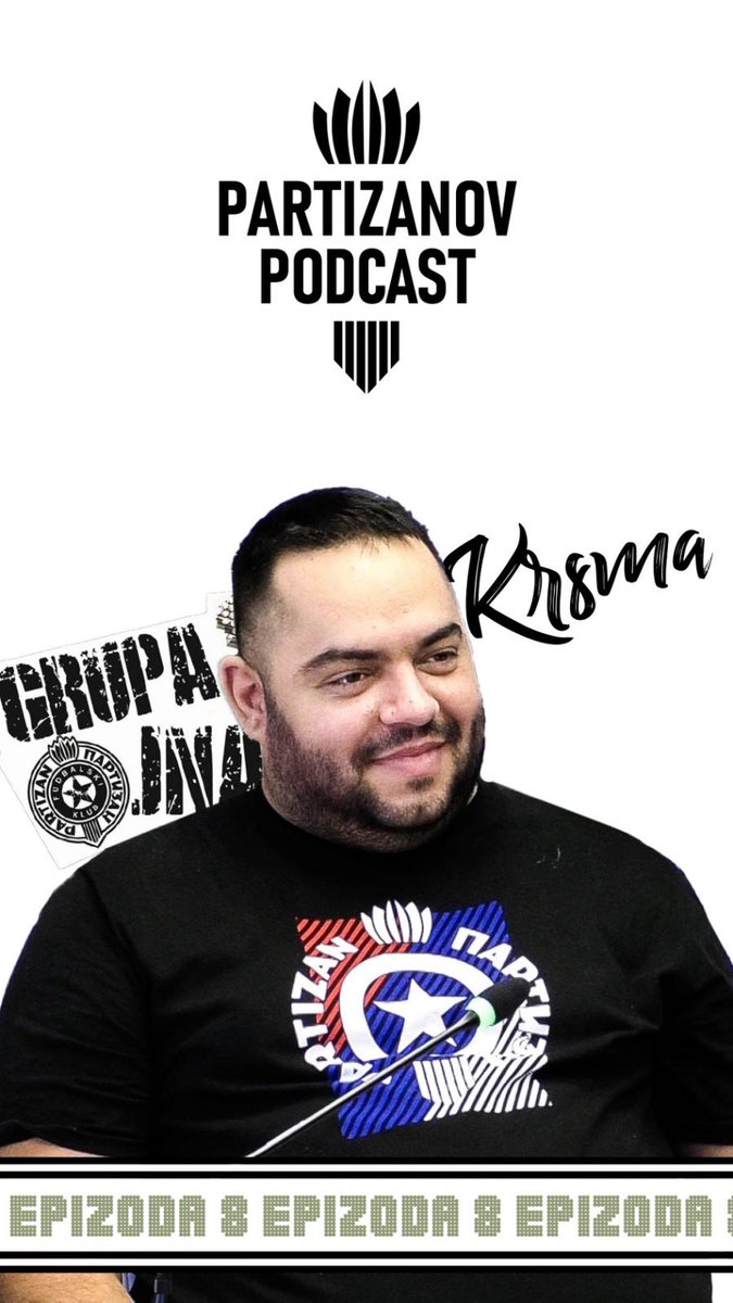PARTIZANOV PODCAST: Marko Trmčić Krsma - Derbi je sudar svetova, pokažimo stav i ljubav na JNA!